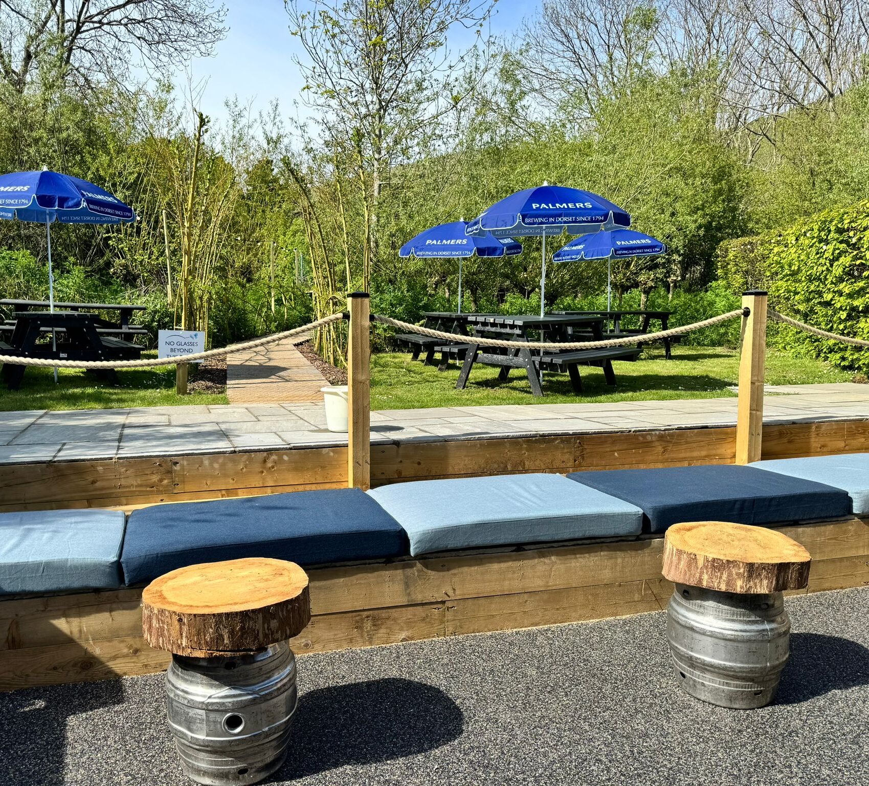 Beer Garden Seating Ideas